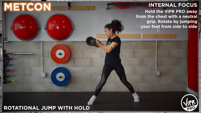Rotational Jump with Hold | ViPR PRO®